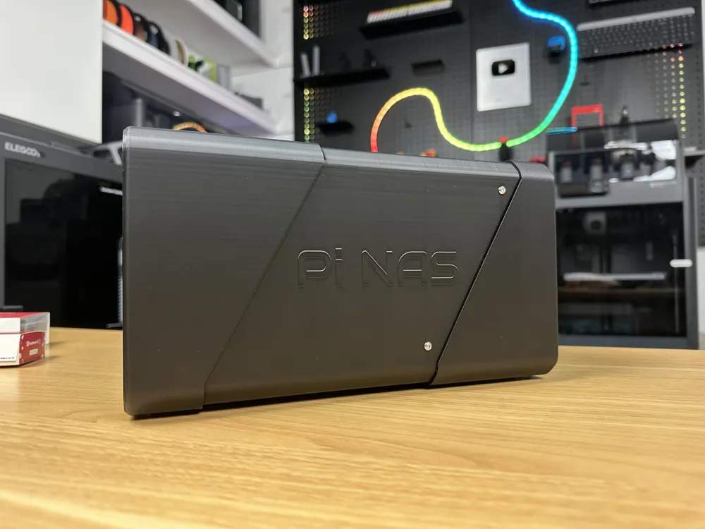 Raspberry Pi 5 Based 4-Bay NAS by mklements MakerWorld: Download Free ...