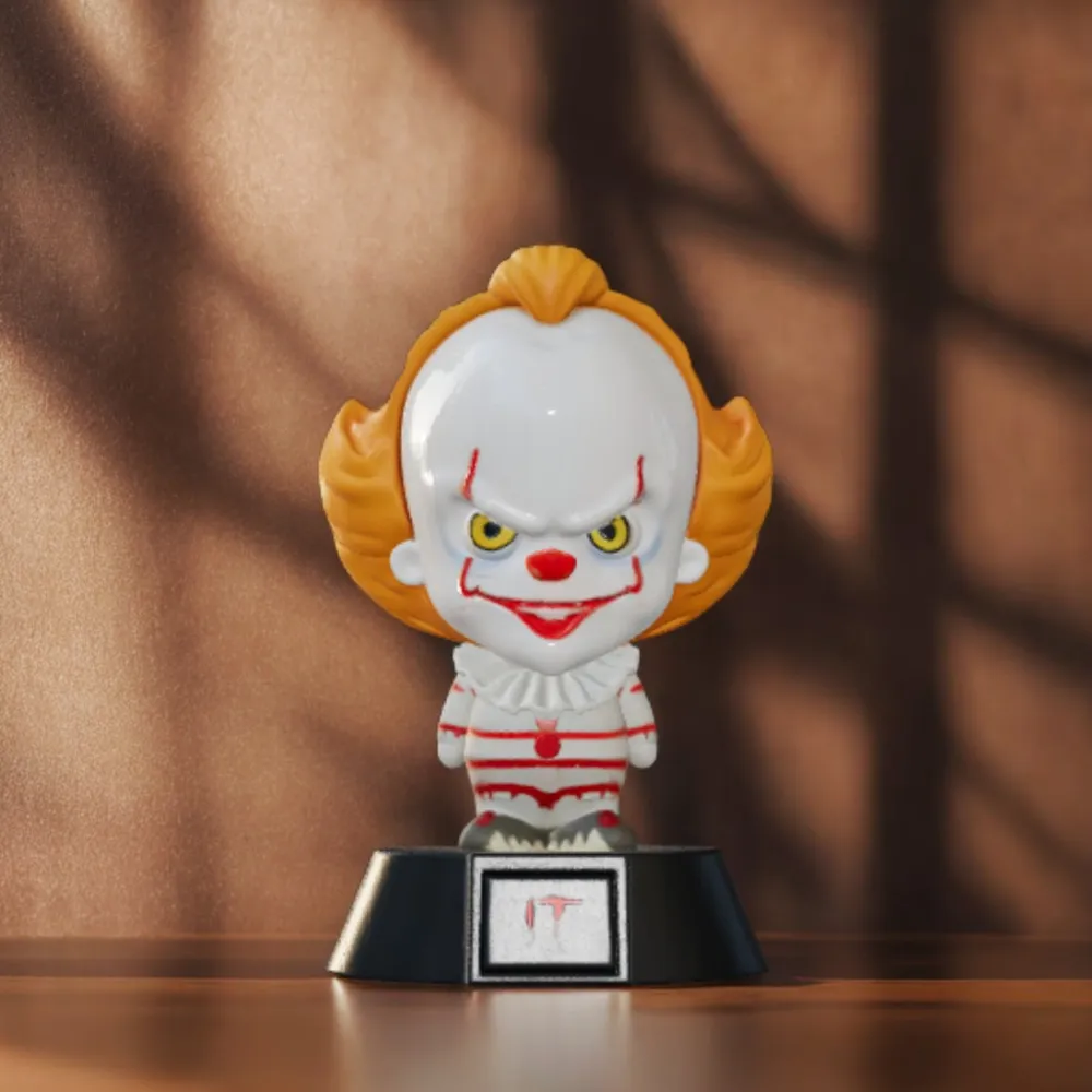 Pennywise Statue (IT!) by SwotariCZMakerWorld: Download Free 3D Models