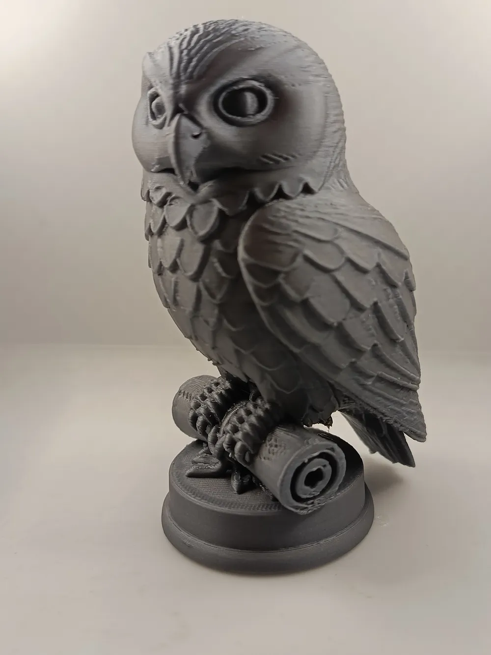 Hedwig Owl Bust - Free 3D Print Model - MakerWorld