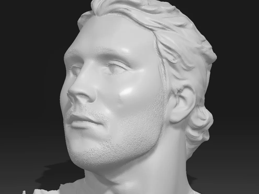 Josh Allen face - Free 3D Print Model - MakerWorld