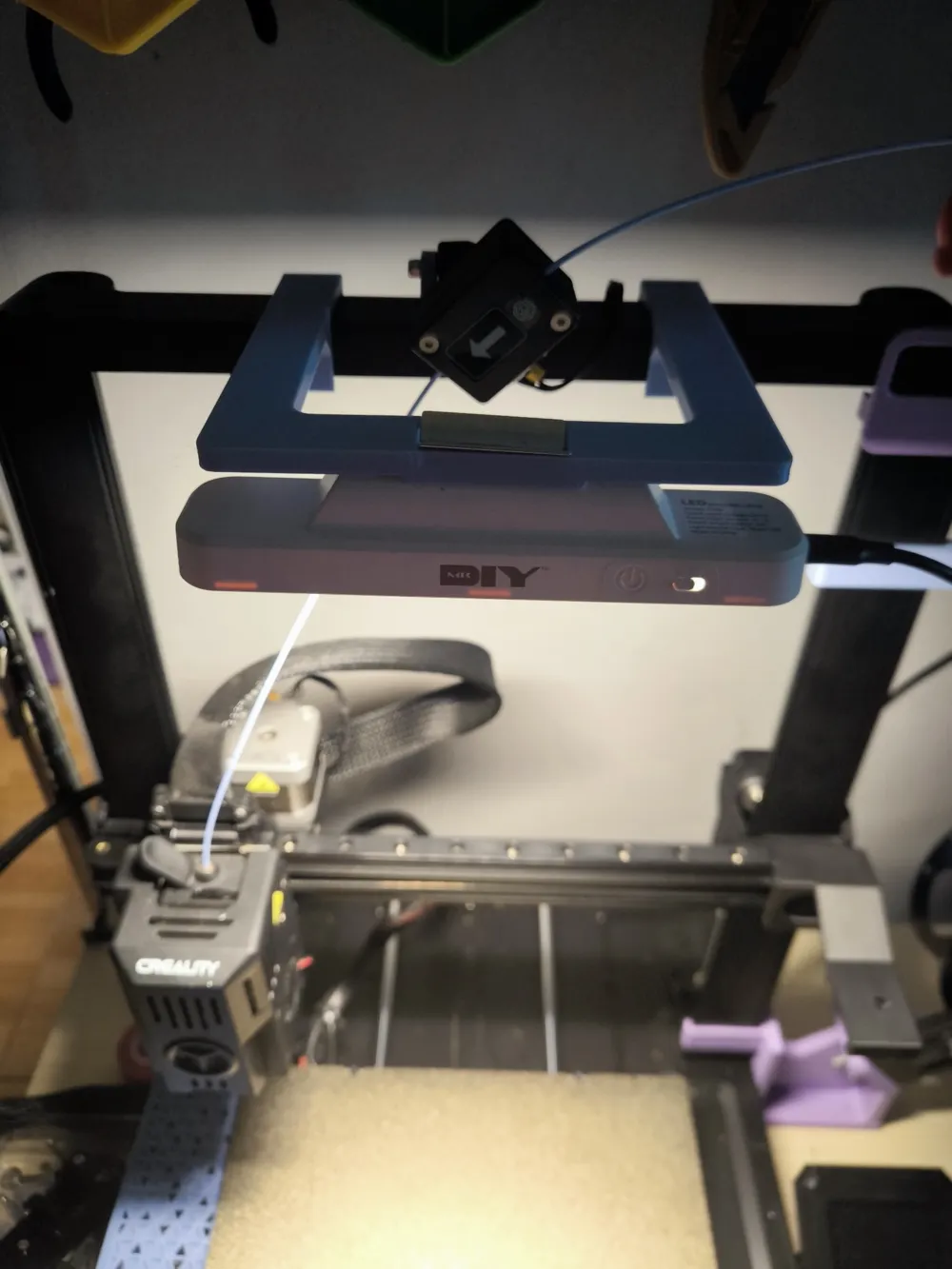 Ender 3 v3 KE LED strip - Free 3D Print Model - MakerWorld