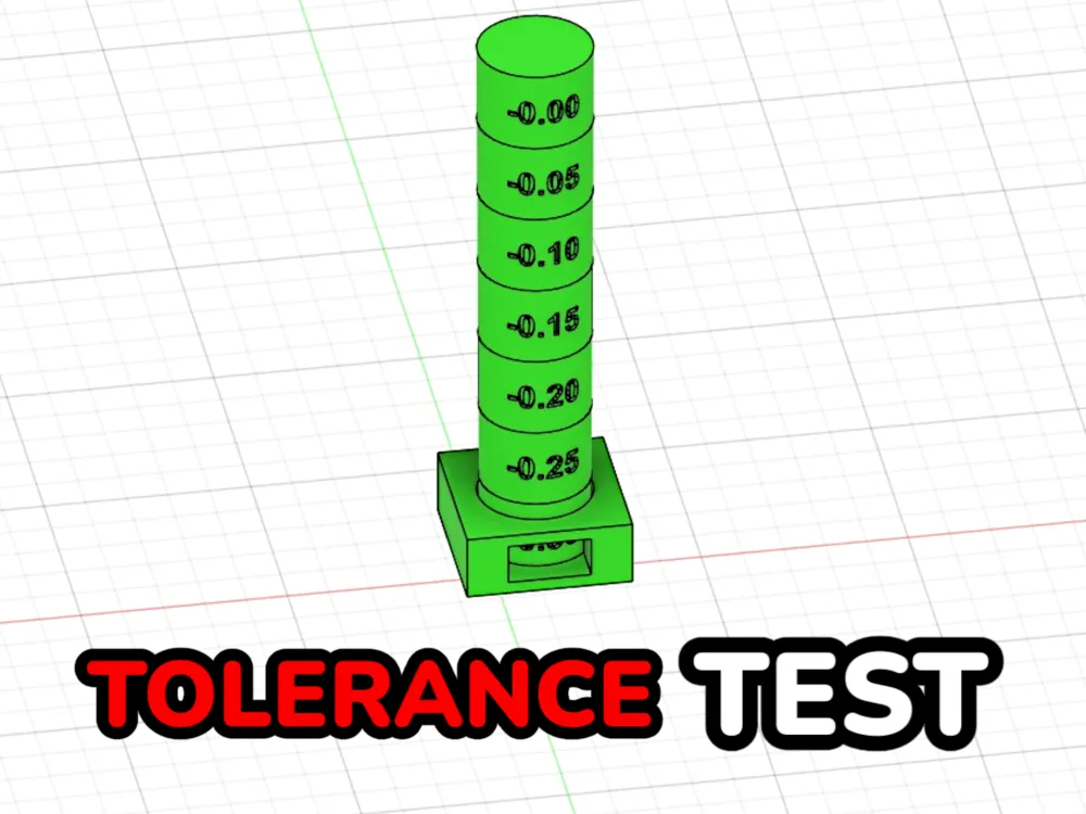 Better Tolerance Test by 3DinPlastic MakerWorld: Download Free 3D Models