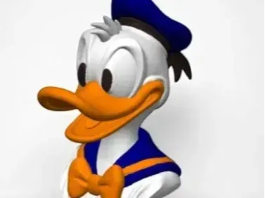 Donald Duck - Bust (Disney) by Bobcut3d.gr MakerWorld: Download Free 3D ...