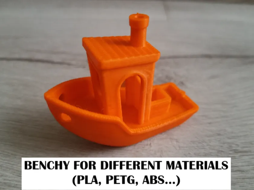 Optimised Benchy For Different Filaments - Free 3D Print Model - MakerWorld