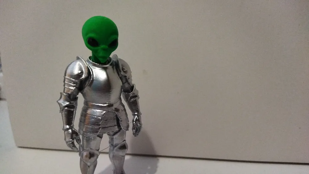 Knight Alien Spacelot, the Conqueror by MiguelJasus MakerWorld ...