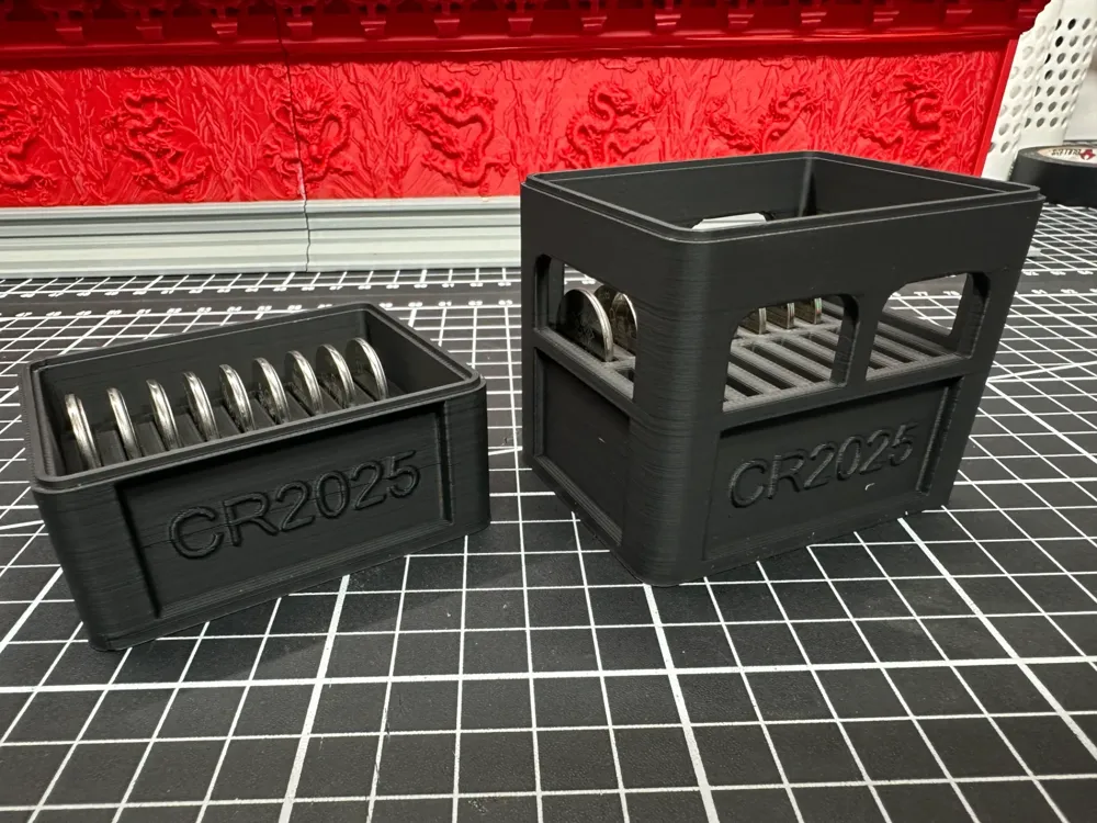 Stackable Beer Crate Battery Storage Box (51 common battery types ...