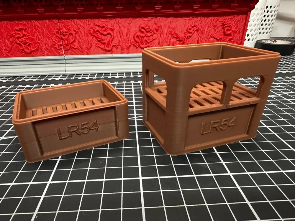 Stackable Beer Crate Battery Storage Box (51 common battery types ...