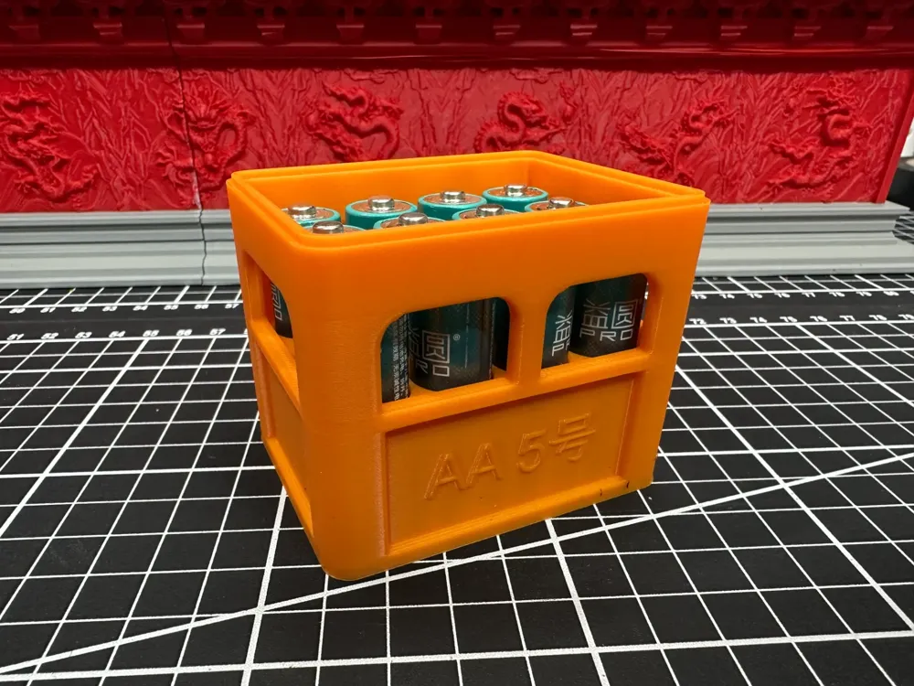 Stackable Beer Crate Battery Storage Box (51 common battery types ...