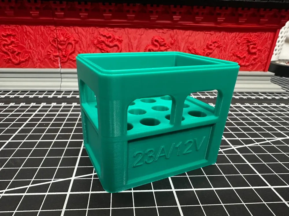 Stackable Beer Crate Battery Storage Box (51 common battery types ...