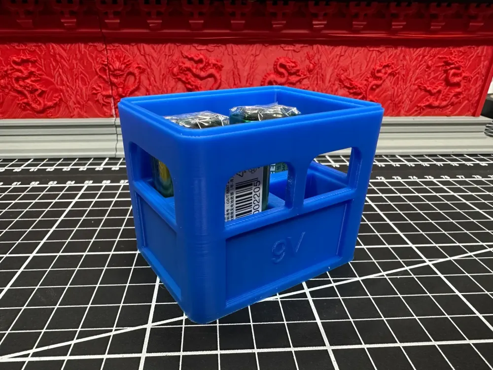 Stackable Beer Crate Battery Storage Box (51 common battery types ...