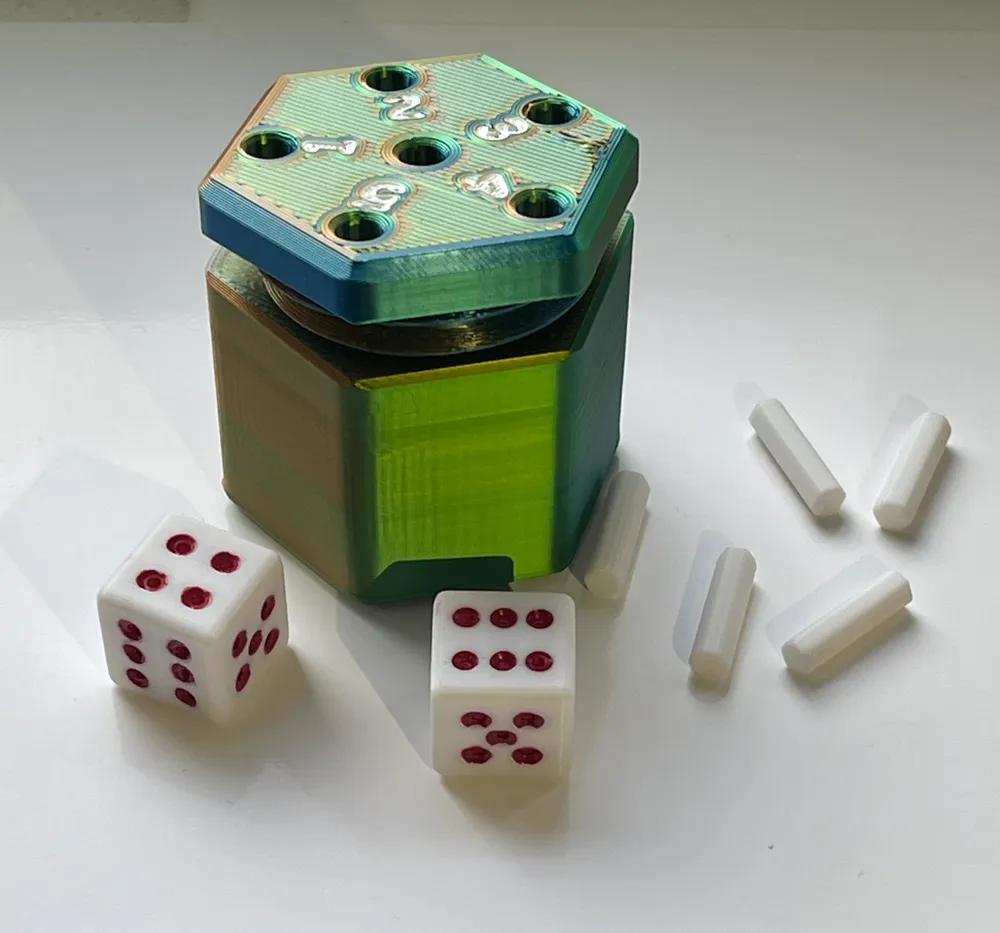 Super Six Dice Game by ToolsByDenis - MakerWorld