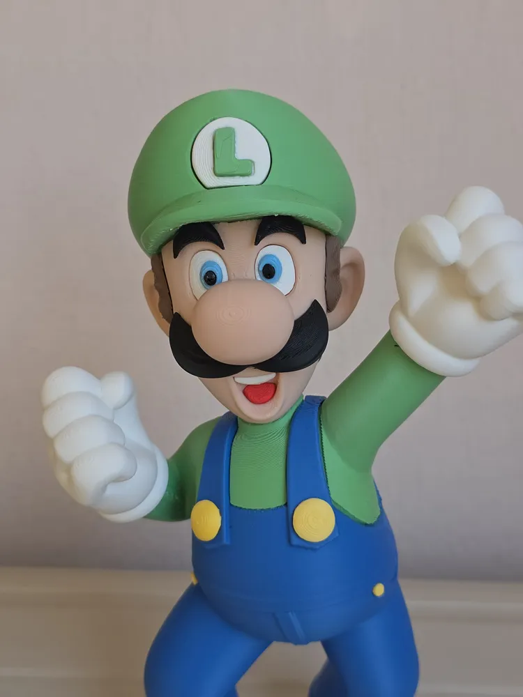 Luigi - Super Mario / NO AMS by model lover MakerWorld: Download Free ...