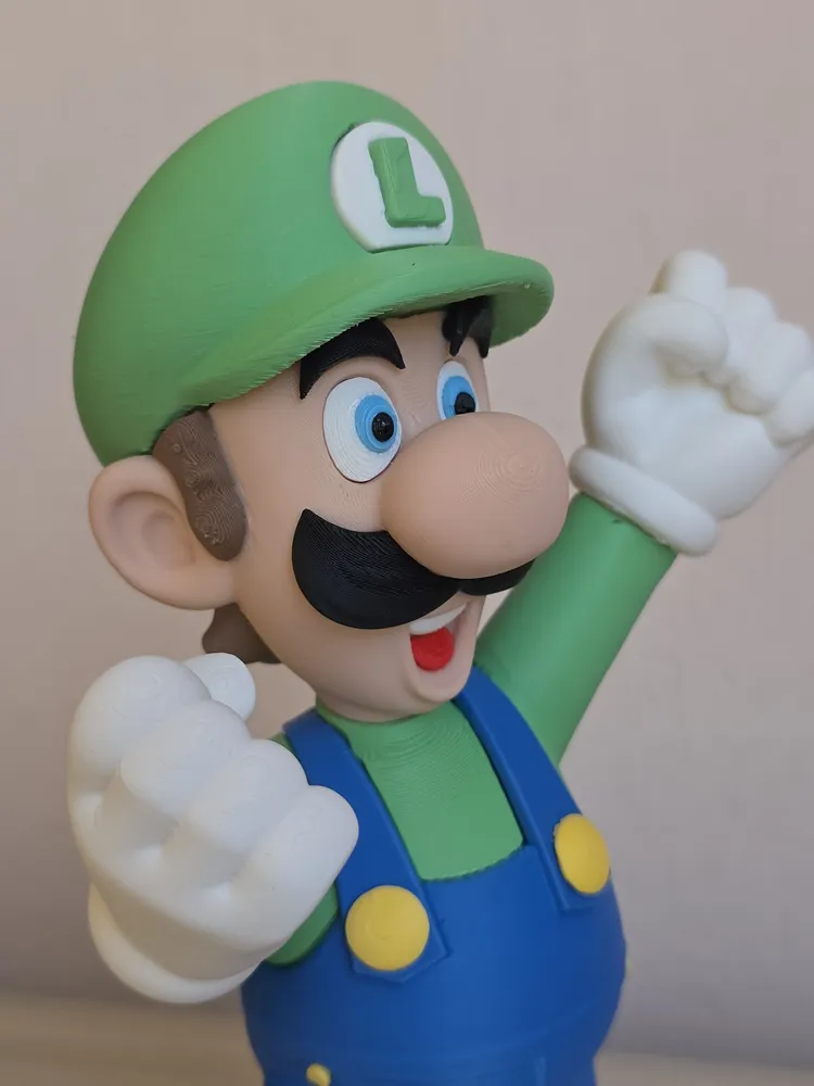 Luigi - Super Mario / NO AMS by model lover MakerWorld: Download Free ...