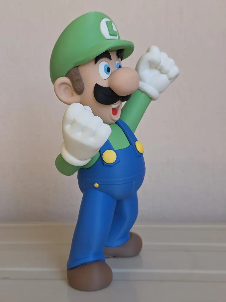 Luigi - Super Mario / NO AMS by model lover MakerWorld: Download Free ...