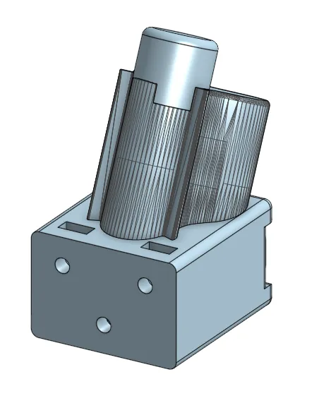 Milwaukee M12 Impact Mount [UMOS] by KeKap - MakerWorld
