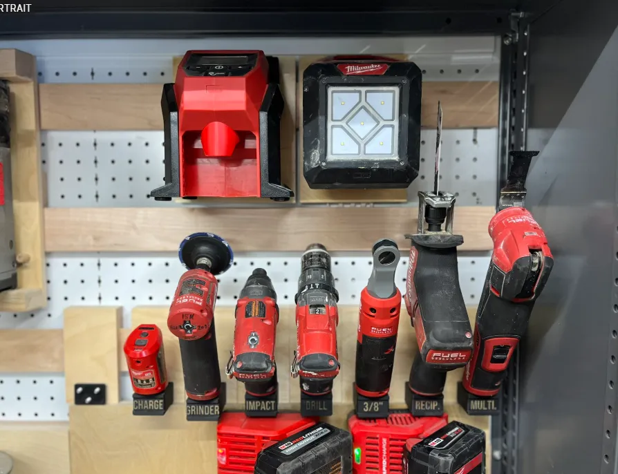 Milwaukee M12 Impact Mount [UMOS] by KeKap - MakerWorld