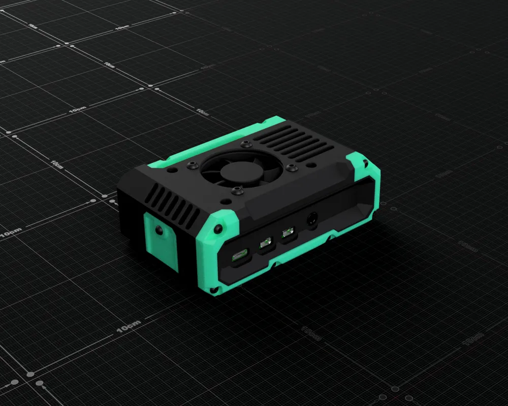 Raspberry Pi 4 Case (UPDATED) by squirrelbrain MakerWorld: Download ...