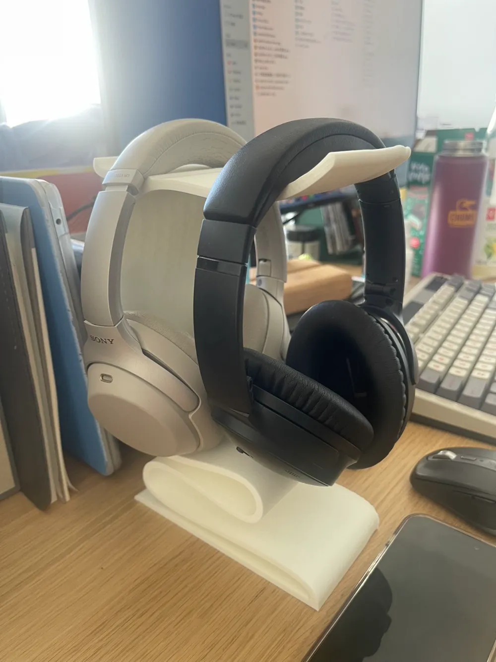 Dual Headphone Stand by liyouviva - MakerWorld