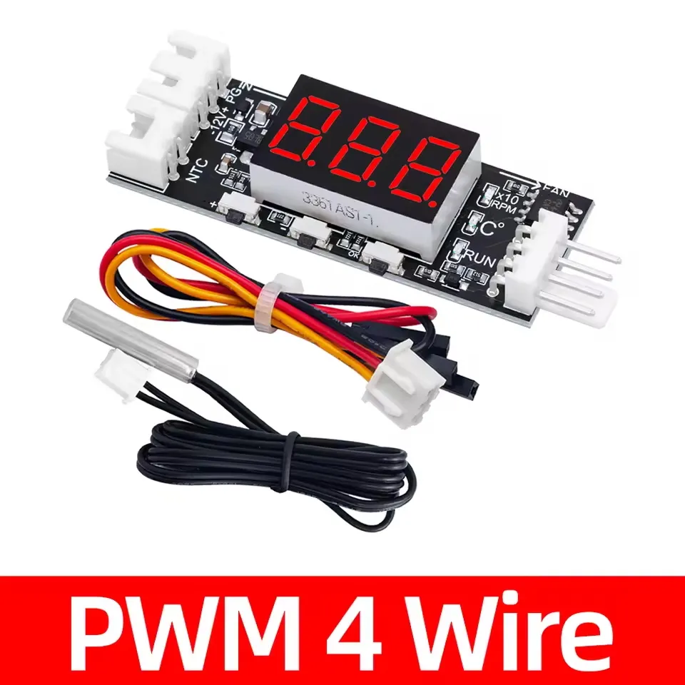 12V DC PWM 4 Wire Fan Temperature Controller Case - Free 3D Print Model ...