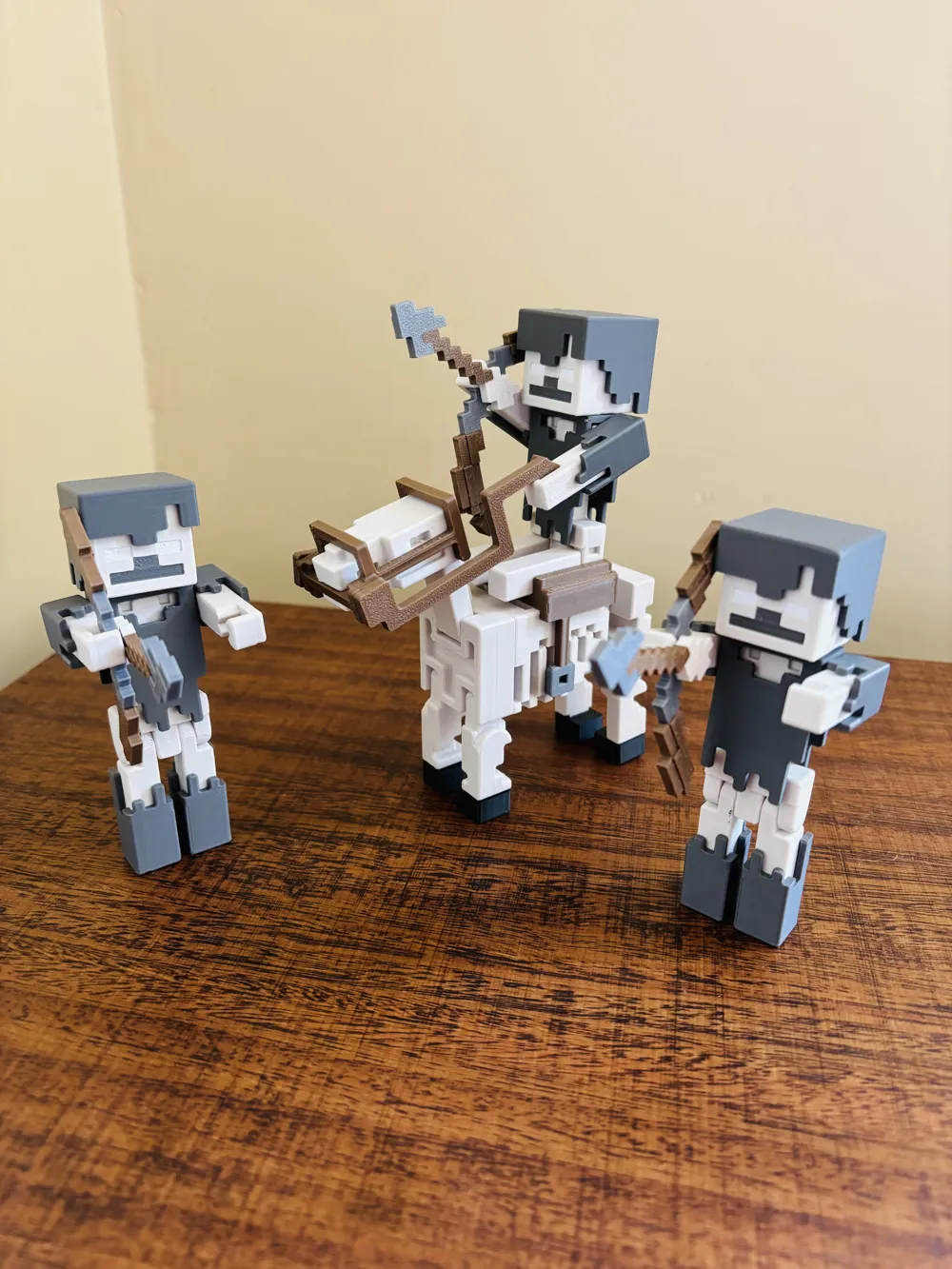 Minecraft Skeleton Stray – Articulated - Free 3D Print Model - MakerWorld
