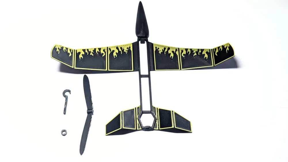rubberband jet v1 - Free 3D Print Model - MakerWorld