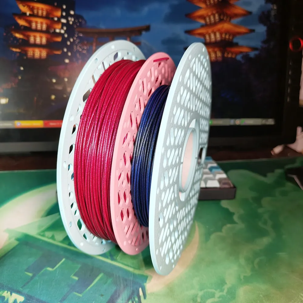 Bambu Spool Two way Split Remixed by LyzGameArt - MakerWorld