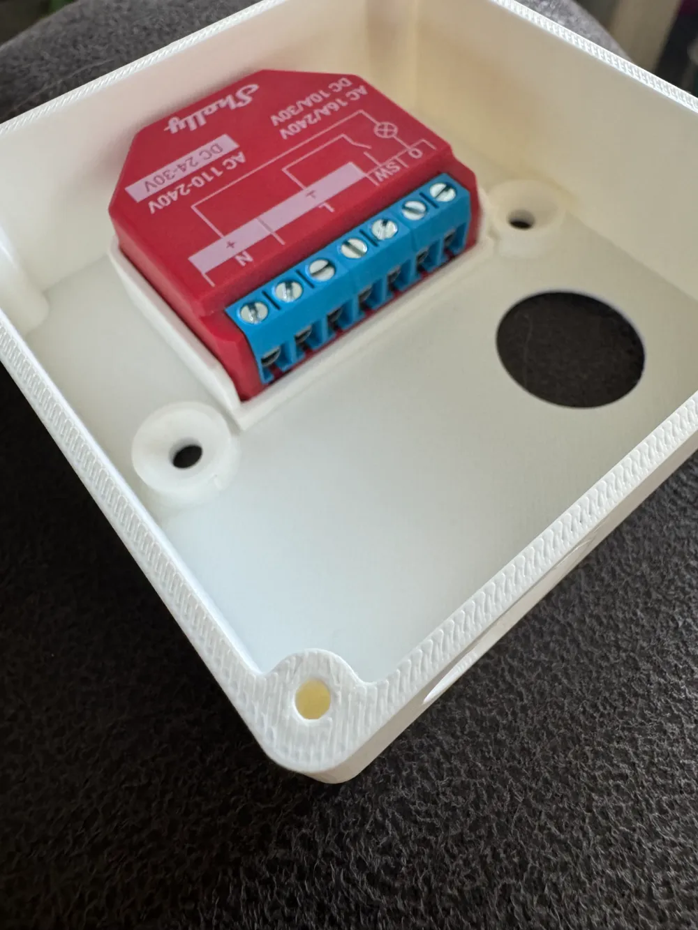 Shelly Plus 1PM Junction Box Remixed by Tempus - MakerWorld