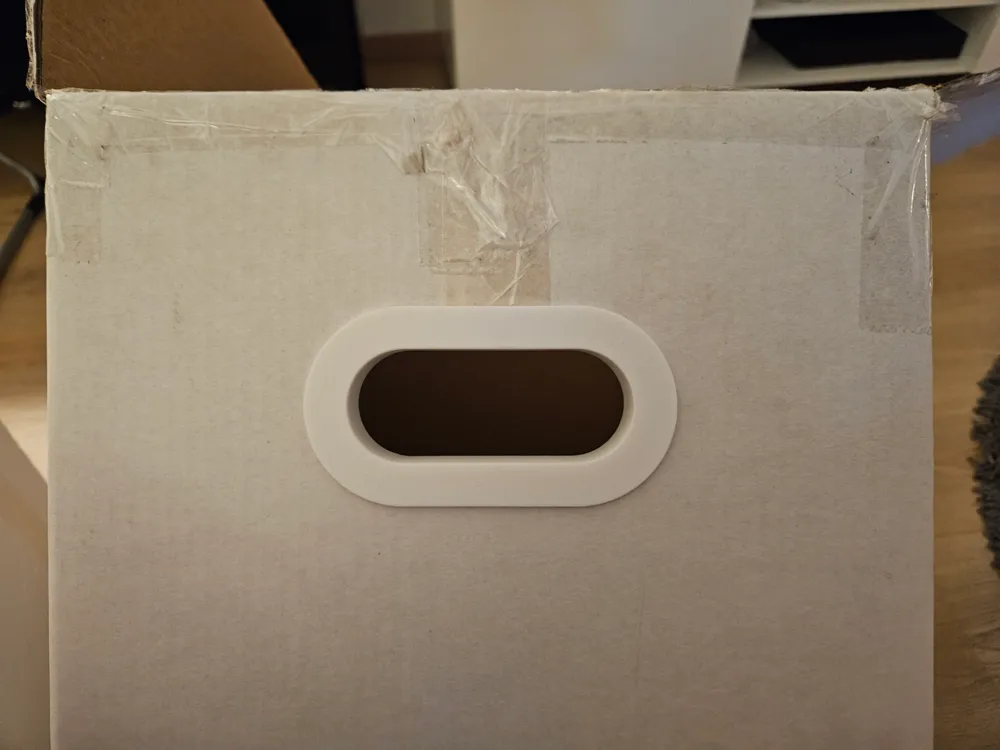 Cardboard box handle - Free 3D Print Model - MakerWorld