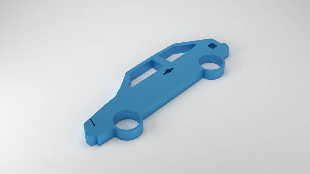 Lada Samara/2108 keychain by Smogeee - MakerWorld