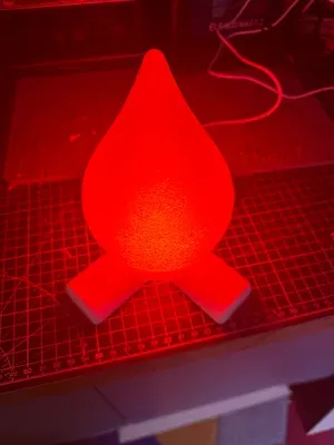 Campfire Lamp. Mini Led campfire desktop light by Abstractia Design ...