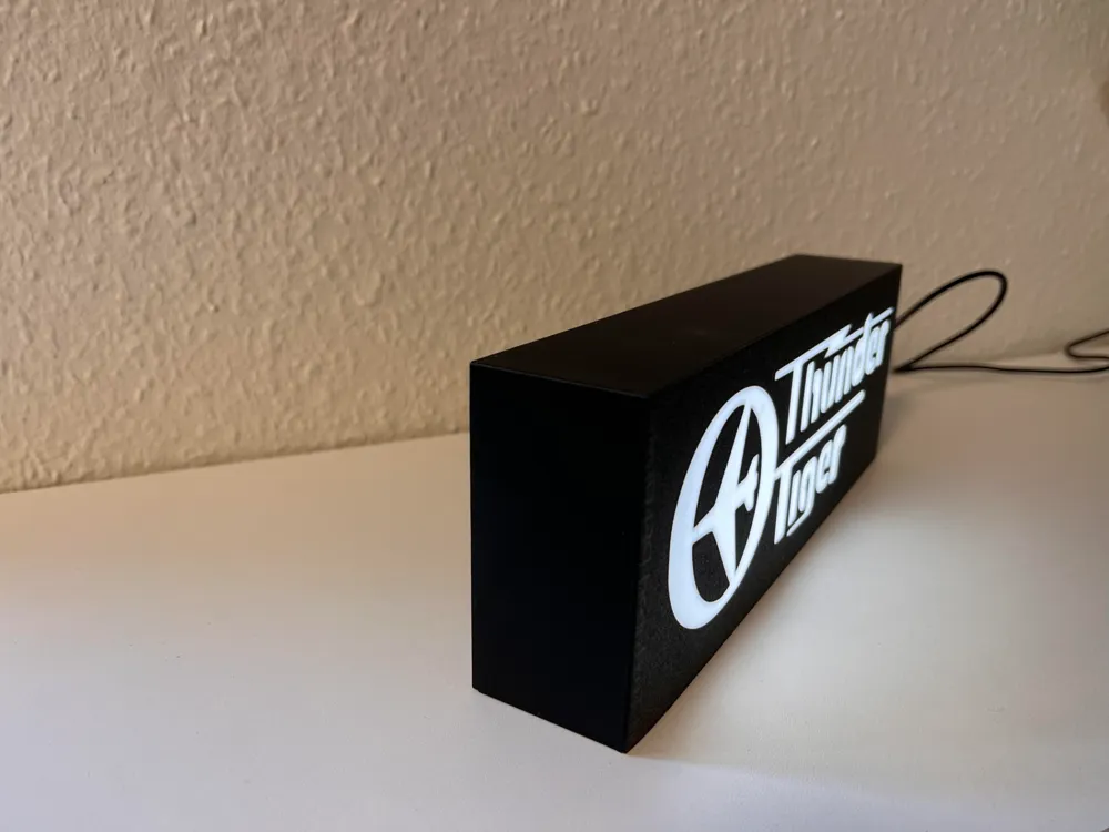 Light Box Thunder Tiger by cz32532 - MakerWorld