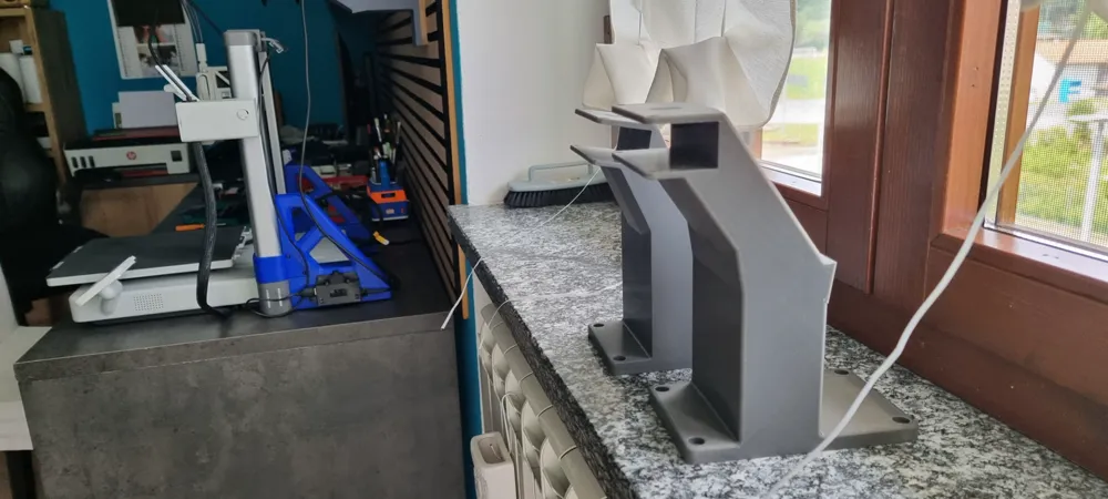 AMS Lite Top Mount/ Wall Mount 90 Remixed by djferre - MakerWorld