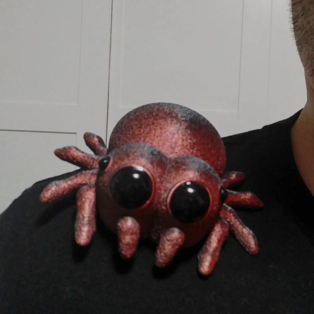 Cute Spider - magnetic shoulder companion (Bitsy) - Free 3D Print Model ...