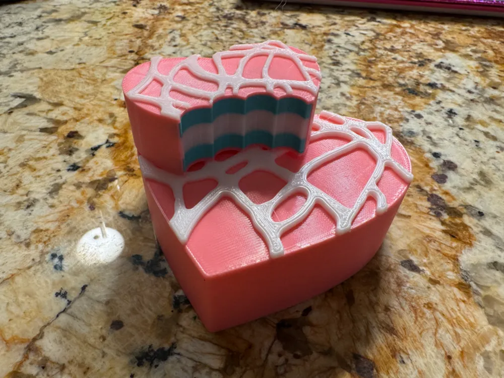 Little Debbie “Be Mine” heart cake by ThisJustn - MakerWorld