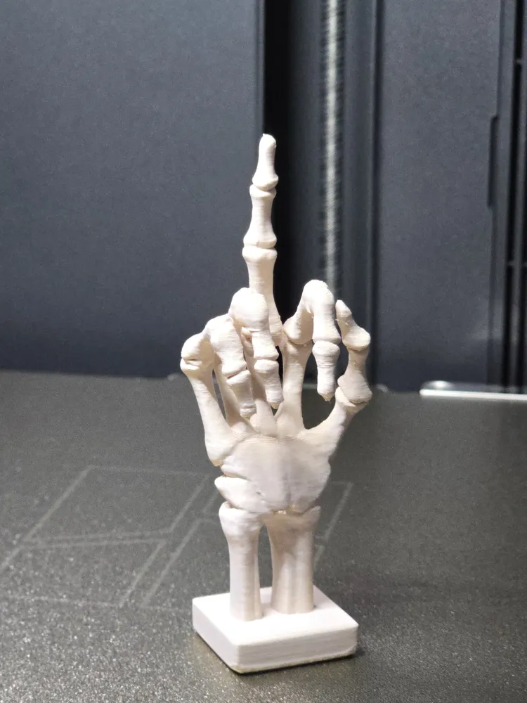 Middle Finger - Free 3D Print Model - MakerWorld