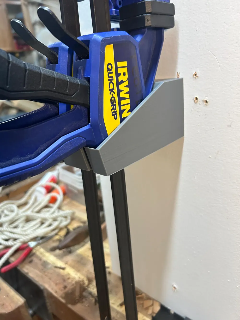 Irwin Quick-grip wall mounted rack - Large by SRRN MakerWorld: Download ...