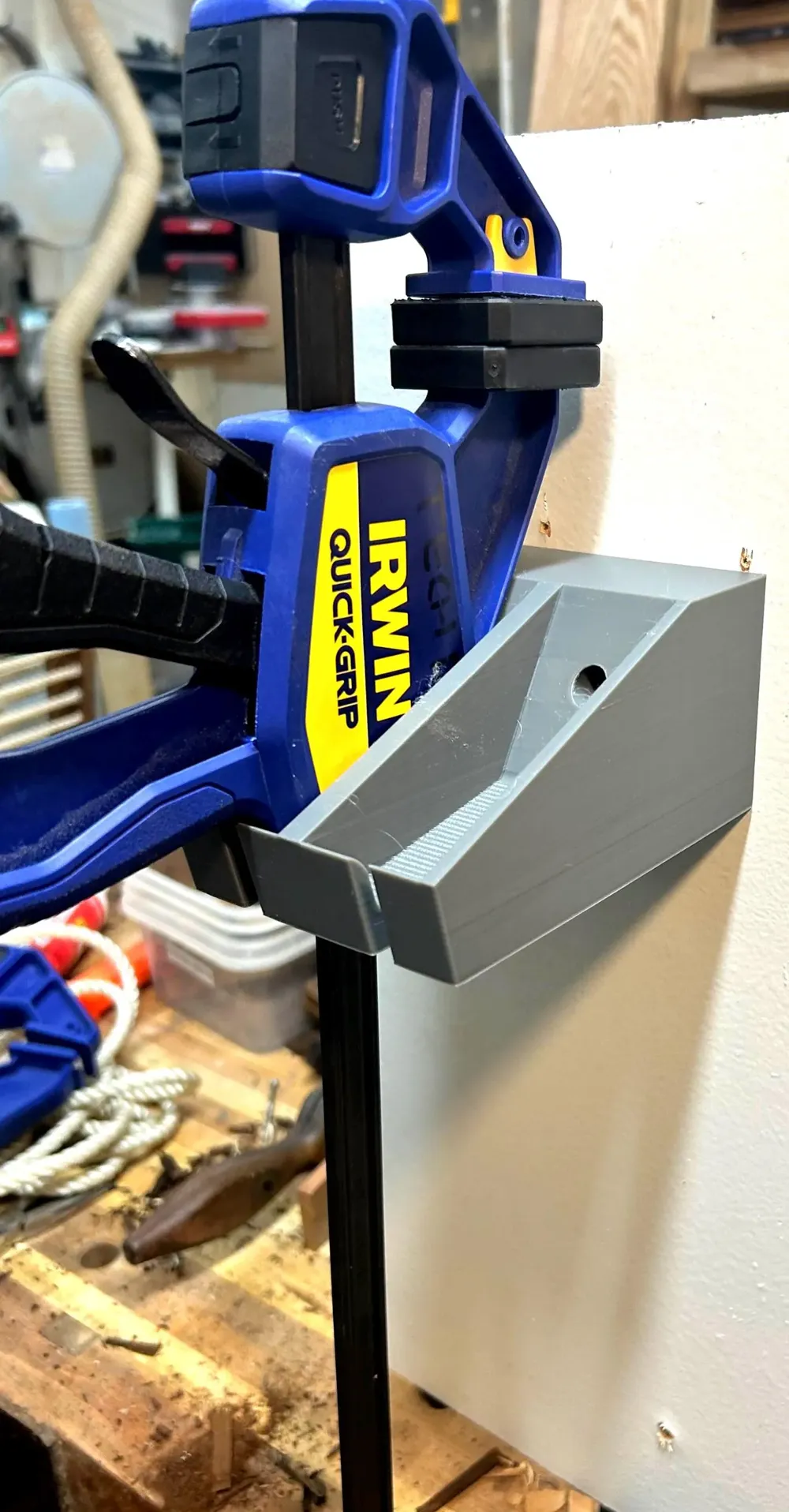 Irwin Quick-grip wall mounted rack - Large by SRRN MakerWorld: Download ...