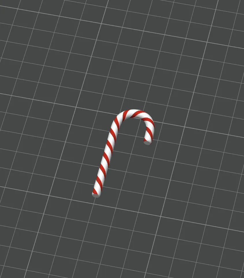 Candy Cane - Free 3D Print Model - MakerWorld