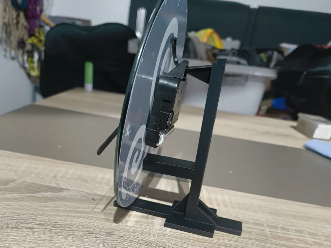 180mm Clock Stand V2 - Free 3D Print Model - MakerWorld