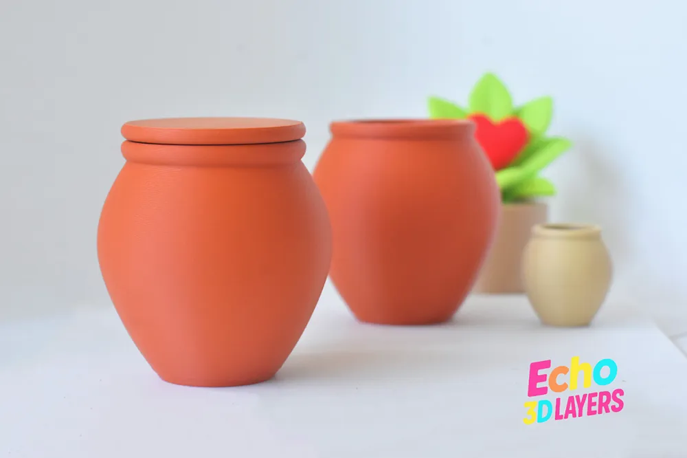 Minimalist Amphora Pot B - Free 3D Print Model - MakerWorld