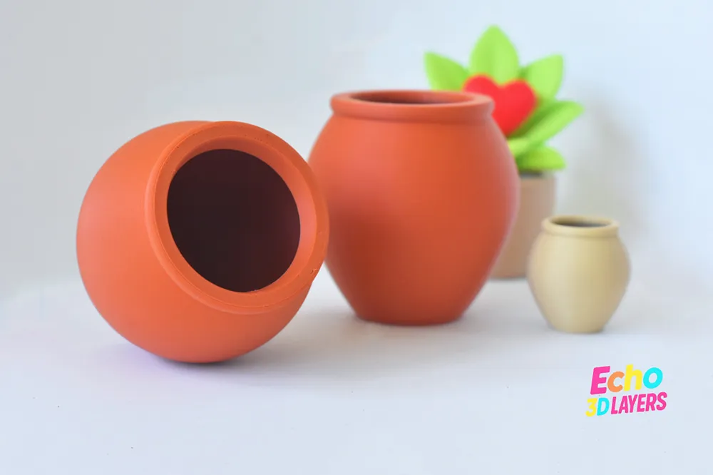 Minimalist Amphora Pot B - Free 3D Print Model - MakerWorld