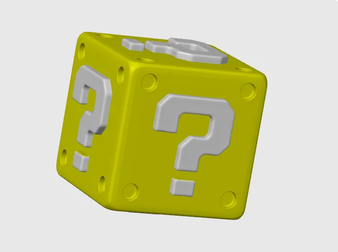 Super Mario Mystery Block by wikiwada - MakerWorld