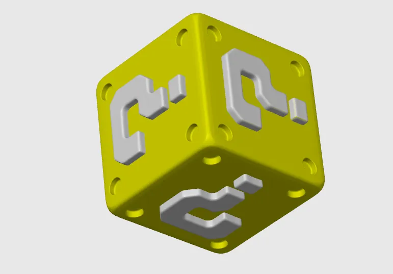 Super Mario Mystery Block by wikiwada - MakerWorld