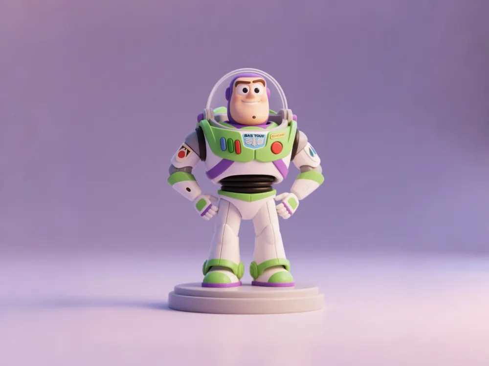 Buzz Lightyear - Toy Story - Animated Movie Peripheral Figure ...