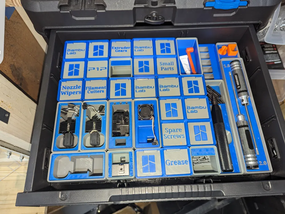 HART Stack System drawer Gridfinity baseplates Remixed by smittyrn ...