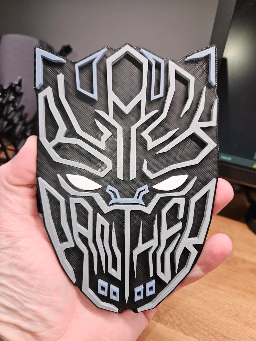 Black Panther - Layered - Word Wall Art by JF-699 - MakerWorld