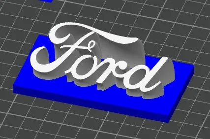 Ford Logo Rotated by Rutchard MakerWorld: Download Free 3D Models