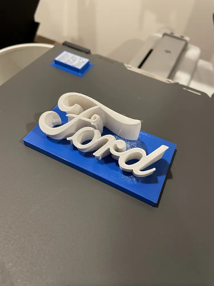 Ford Logo Rotated by Rutchard MakerWorld: Download Free 3D Models
