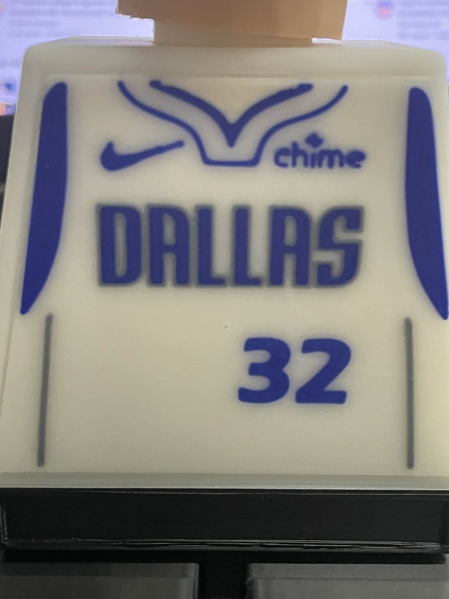 Big Brick Cooper Flagg Customizable Dallas Jersey - Free 3D Print Model ...