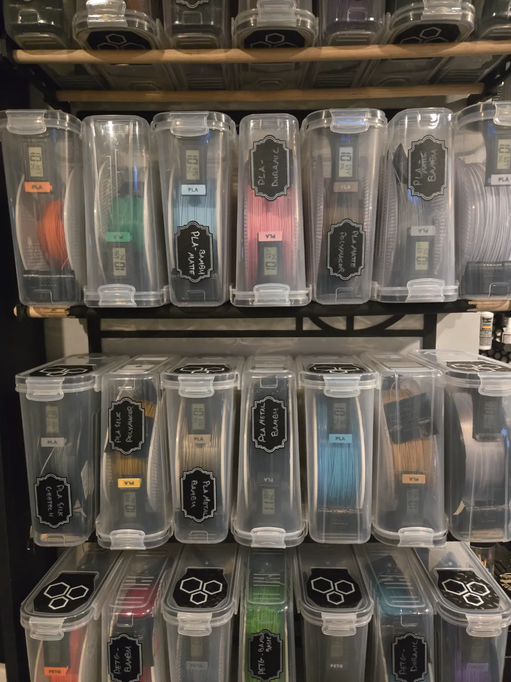The Essential Dry Box Filament Storage System - Free 3D Print Model ...